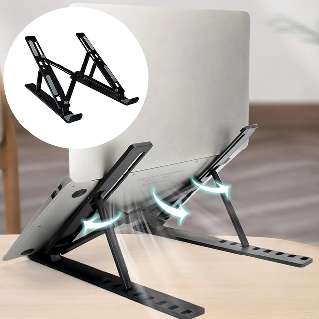 Подставка для ноутбука VHG X2 складная Foldable Laptop Stand Silver ...